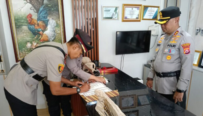 Dua Kapolsek di Polres Serang Resmi Berganti