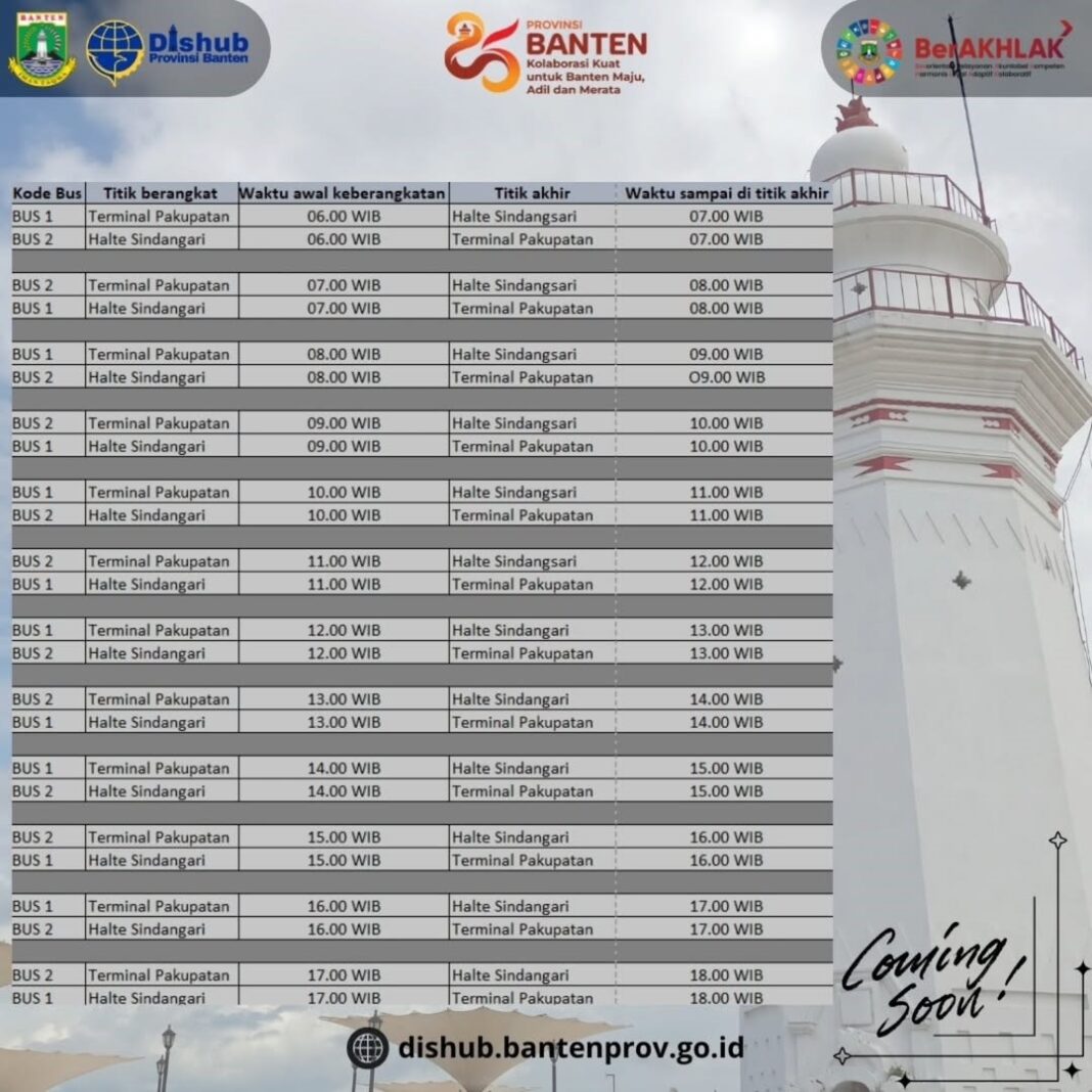 Hari Ini Trans Banten Resmi Beroperasi, 14 Rute Bisa Warga Nikmati ...