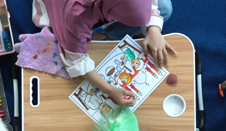 Lomba Mewarnai Meriahkan Penghujung Festival Ramadan Banten TV 2026